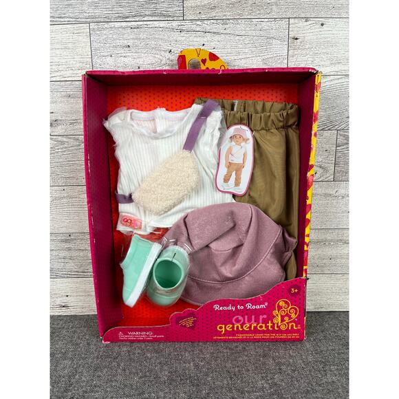 Our Generation | Toys | Our Generation Ready To Roam Outfit New 8 Doll ...